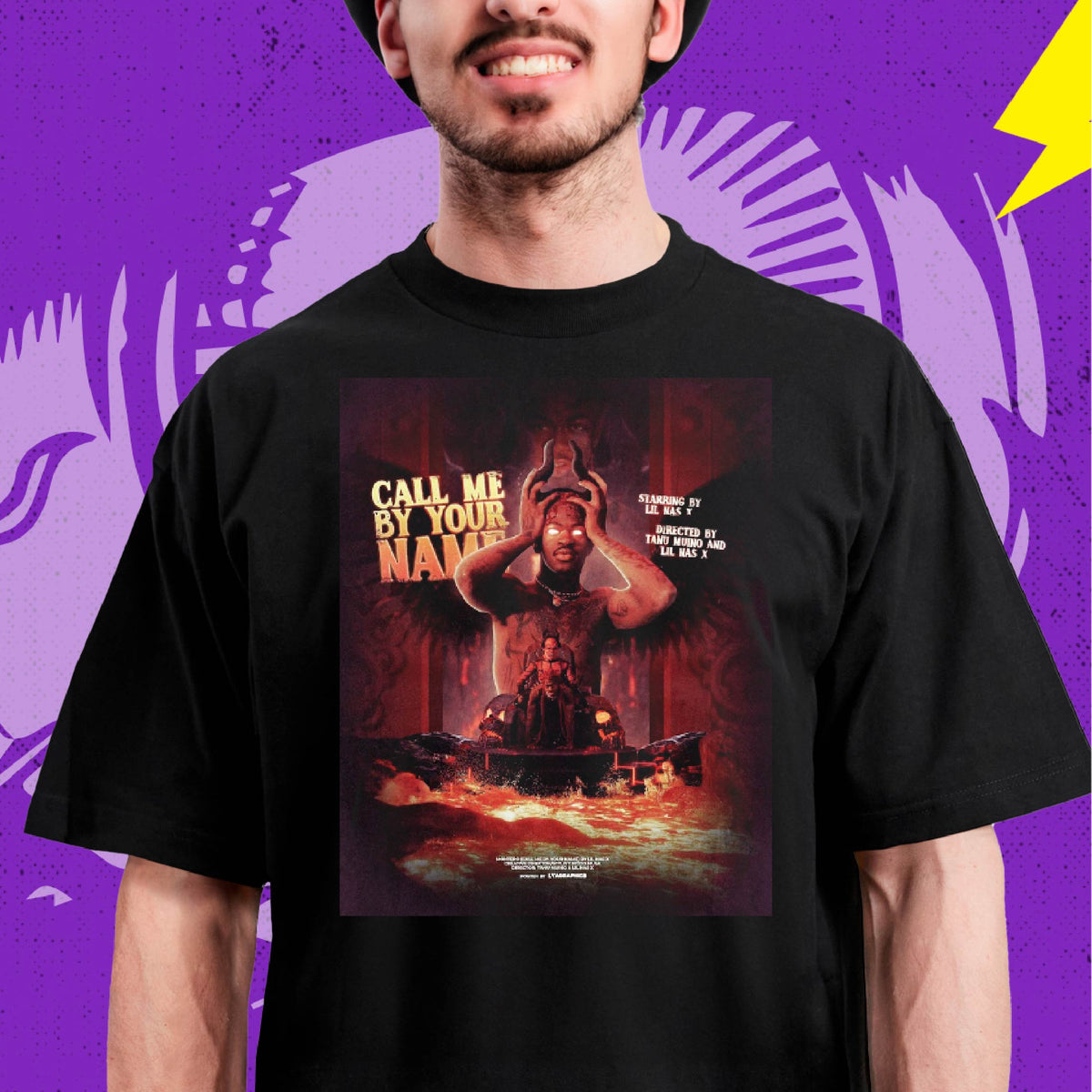 Lil Nas X - Montero Pentagrama - Polera – Cyco Records