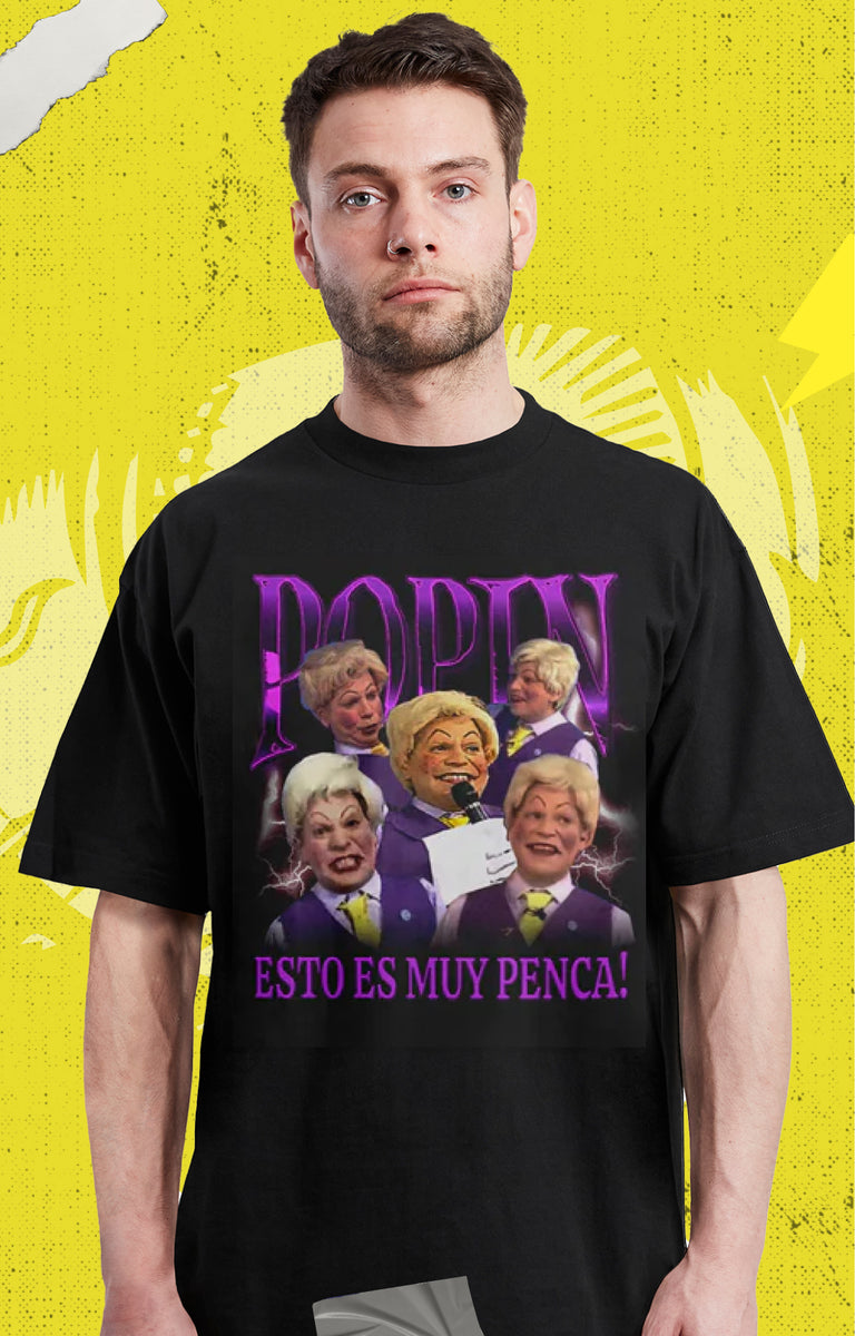 Popin - Humor - Meme - Polera - Collage – Cyco Records