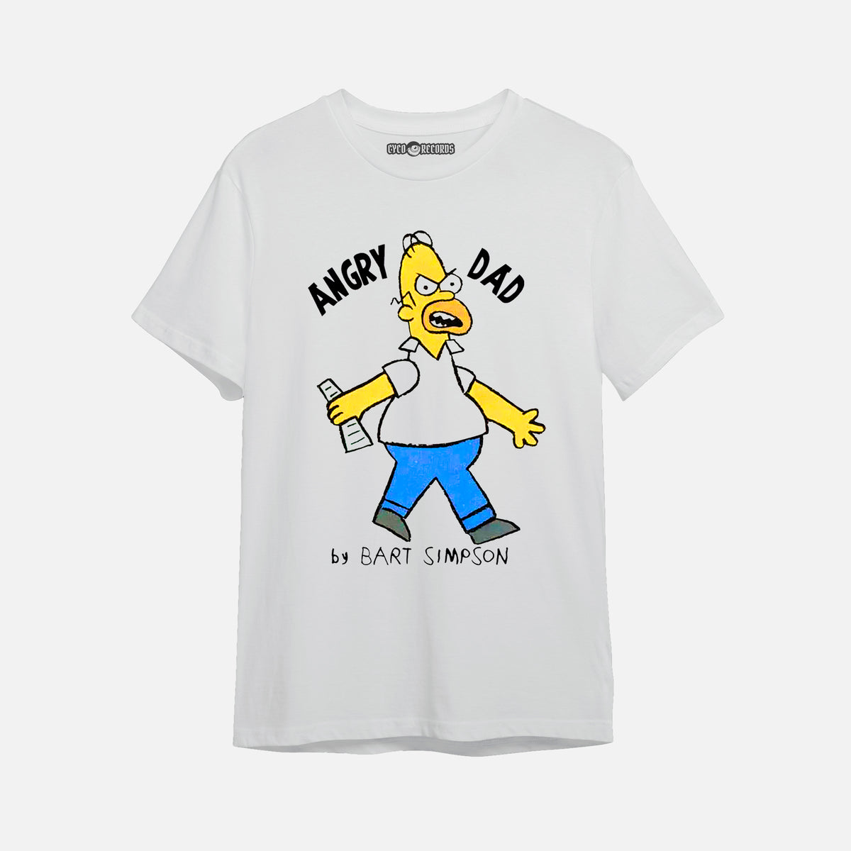 The Simpsons - Angry Dad_2 - Polera – Cyco Records