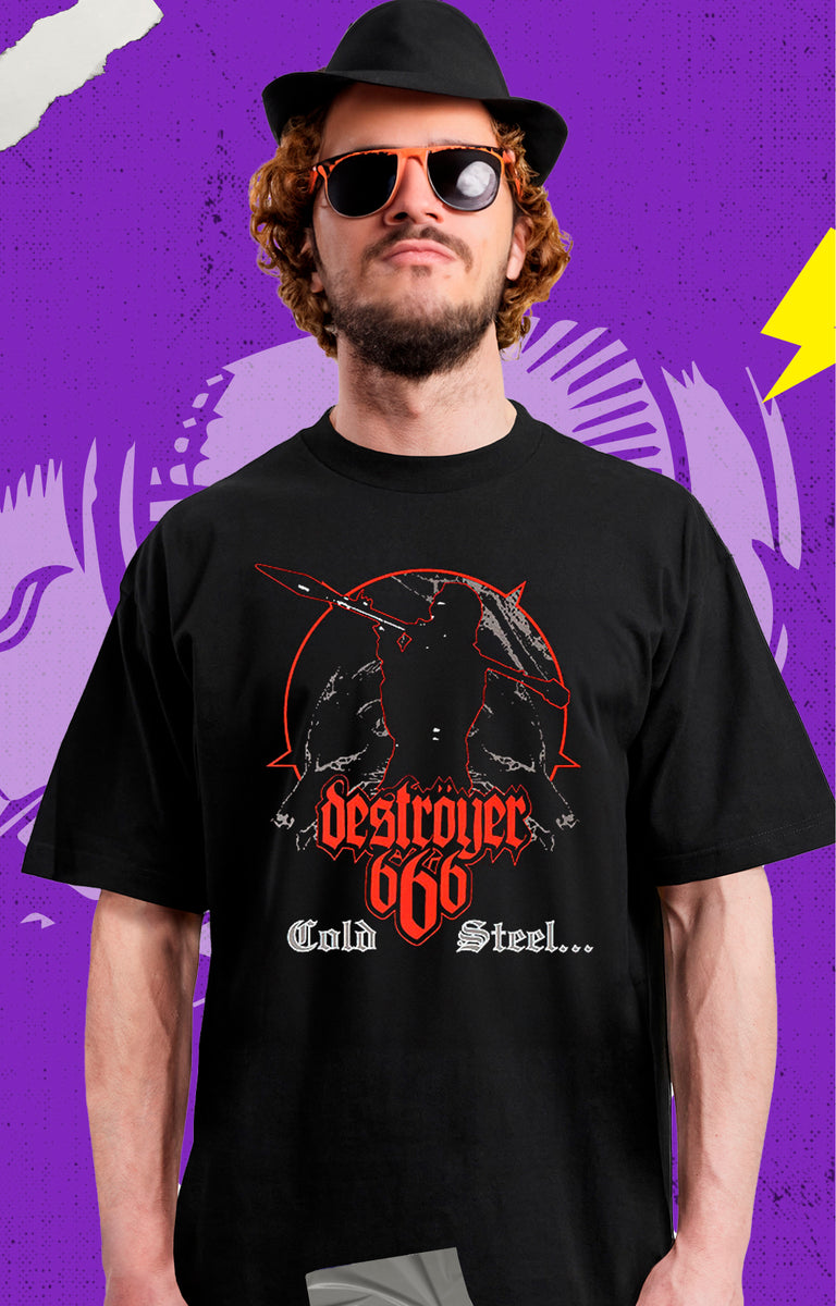 Destroyer 666 - Cold Steel - Polera – Cyco Records