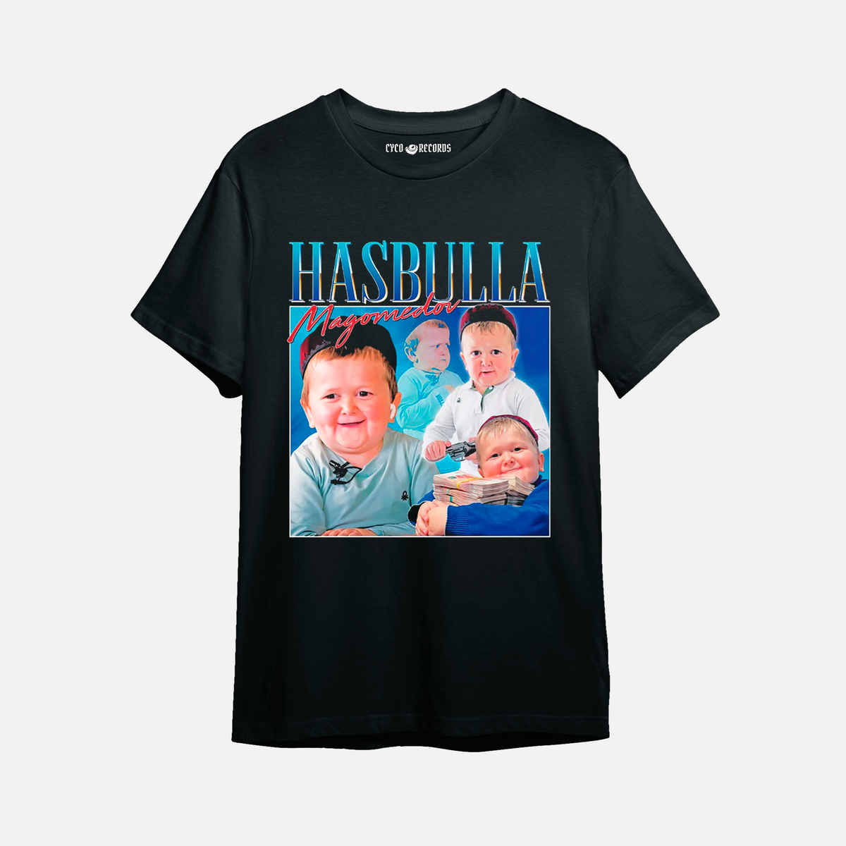Hasbulla - Collage Azul - Polera – Cyco Records