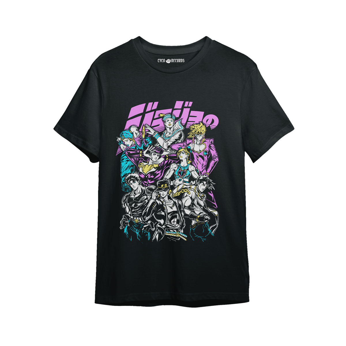 Jojo's Bizarre Adventure - Joestar Collage - Polera – Cyco Records