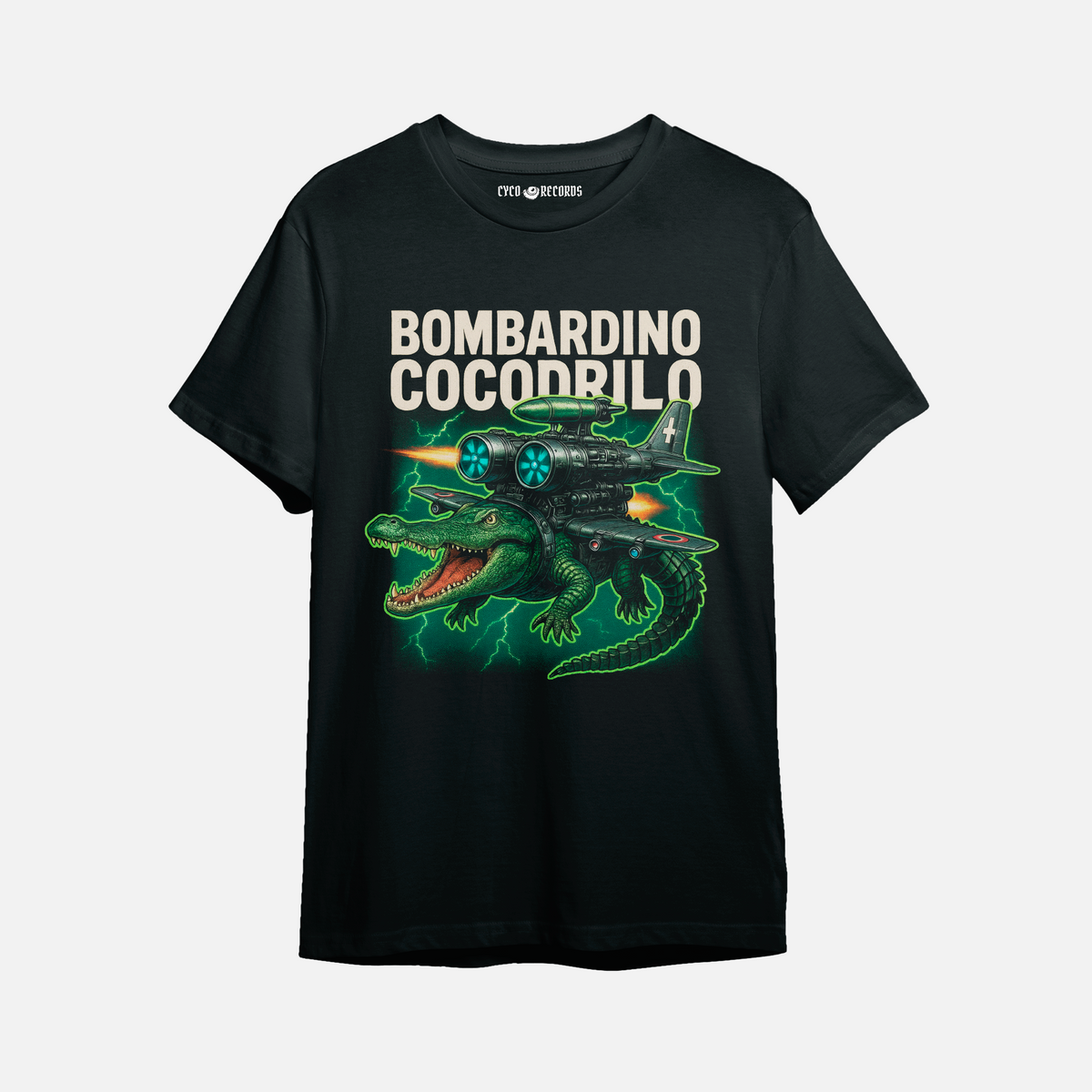 italian Brainrot - Bombardino Cocodrilo - Meme - Polera – Cyco Records