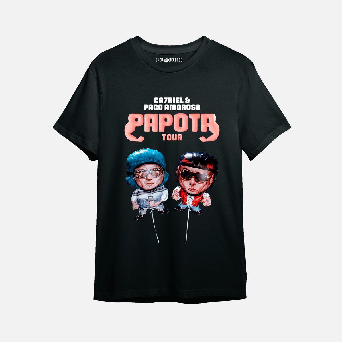 CA7RIEL y Paco Amoroso - PAPOTA Tour 2025 - Polera – Cyco Records