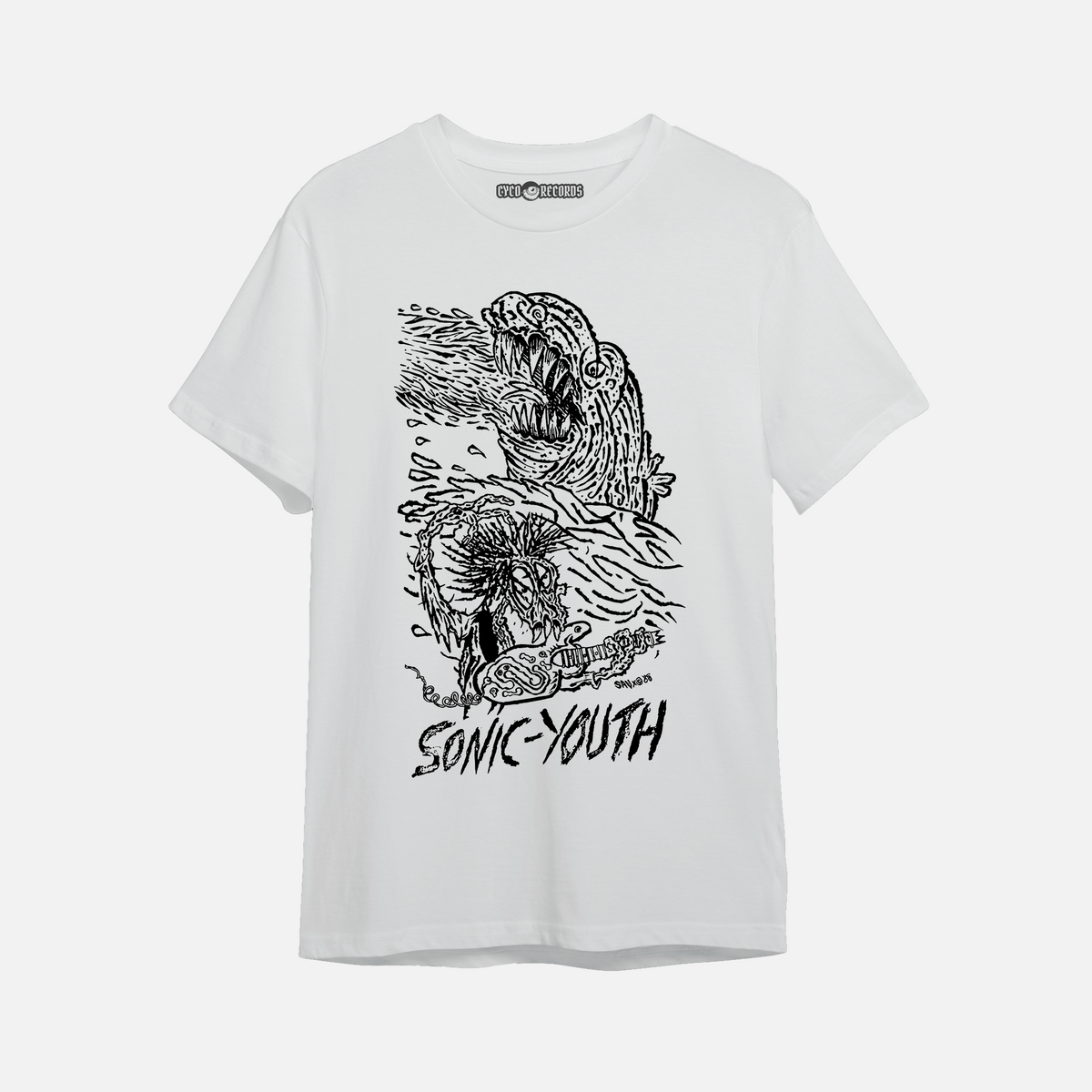 Sonic Youth - Savage Brighton Beach - Polera – Cyco Records
