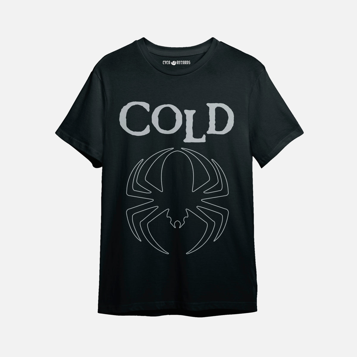 Cold - Spider Logo - Polera – Cyco Records