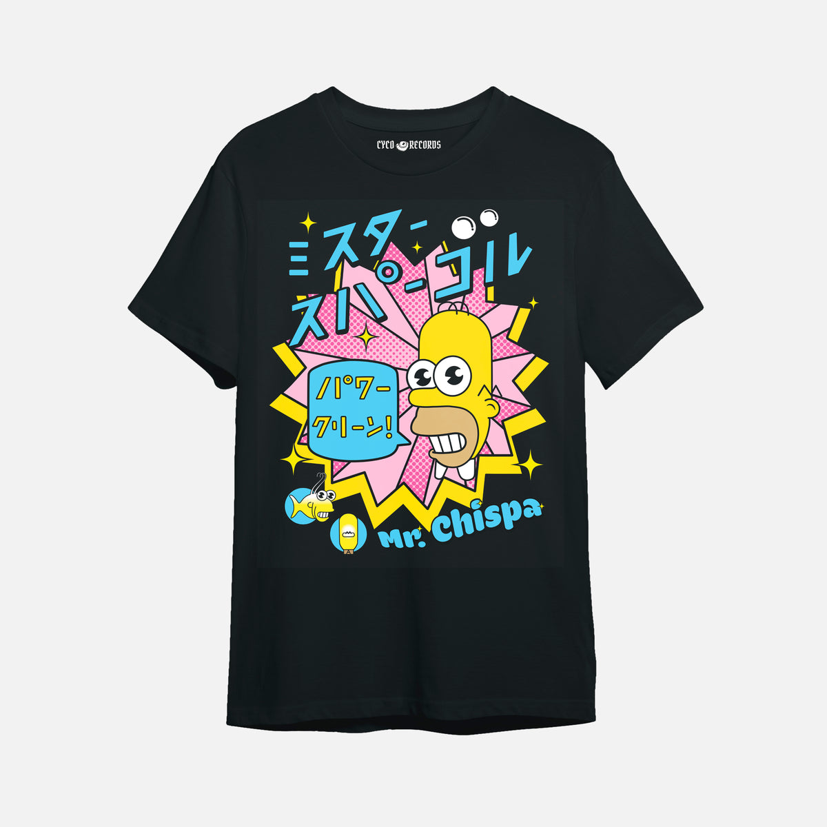 Los Simpsons - Mr Chispa - Polera – Cyco Records