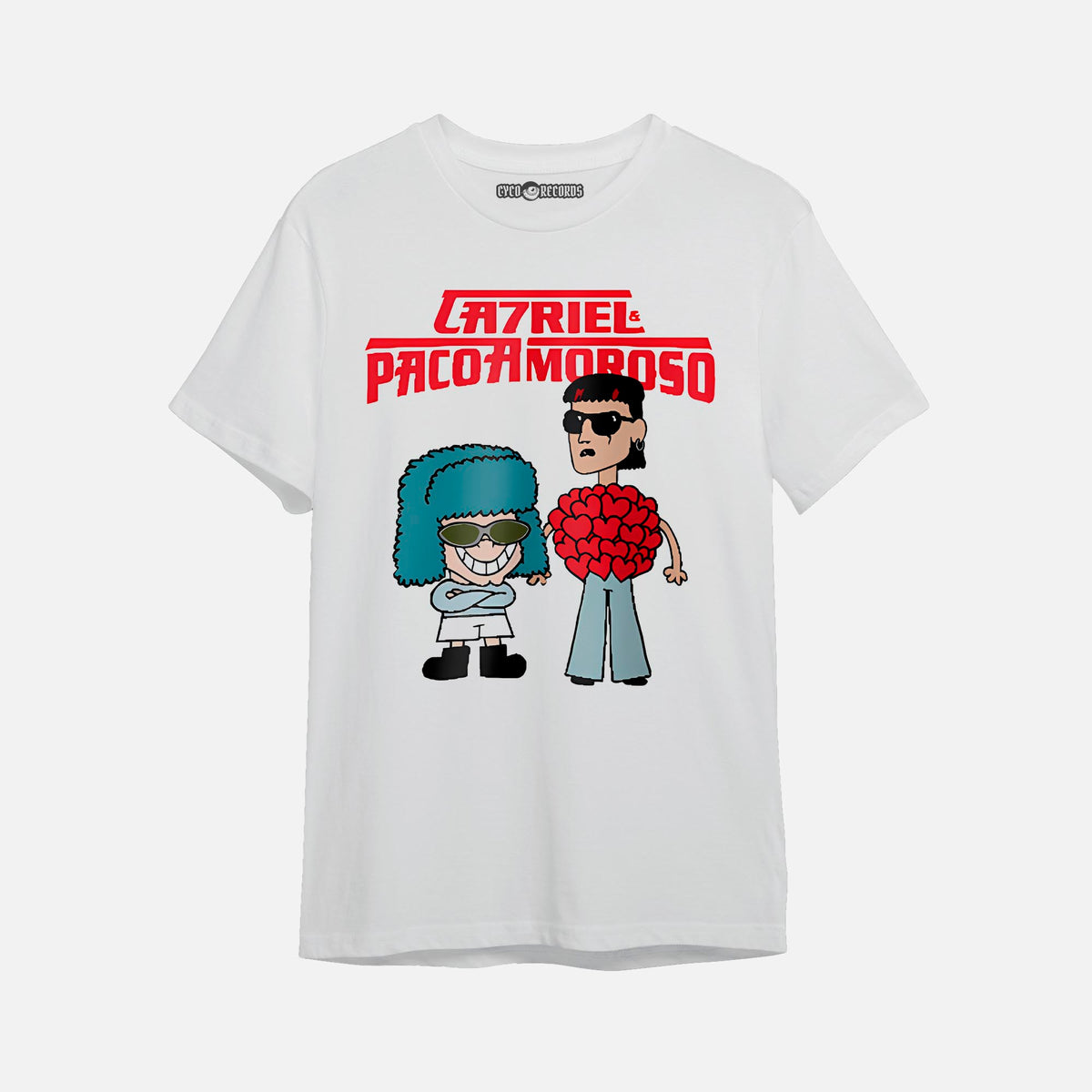 Ca7riel y paco amoroso - Cartoons - Polera copia – Cyco Records