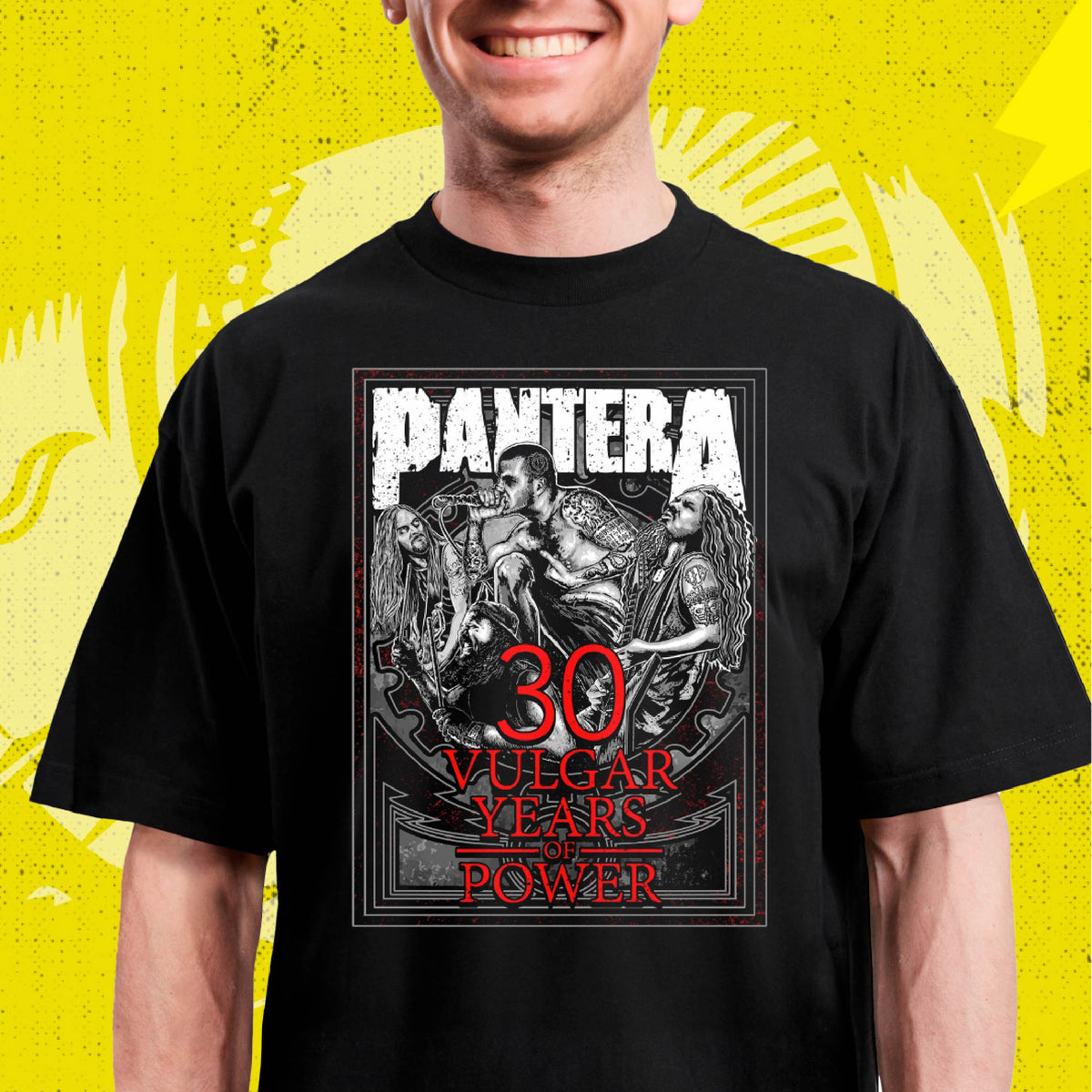 Pantera - 40 Vulgar Years - Polera – Cyco Records