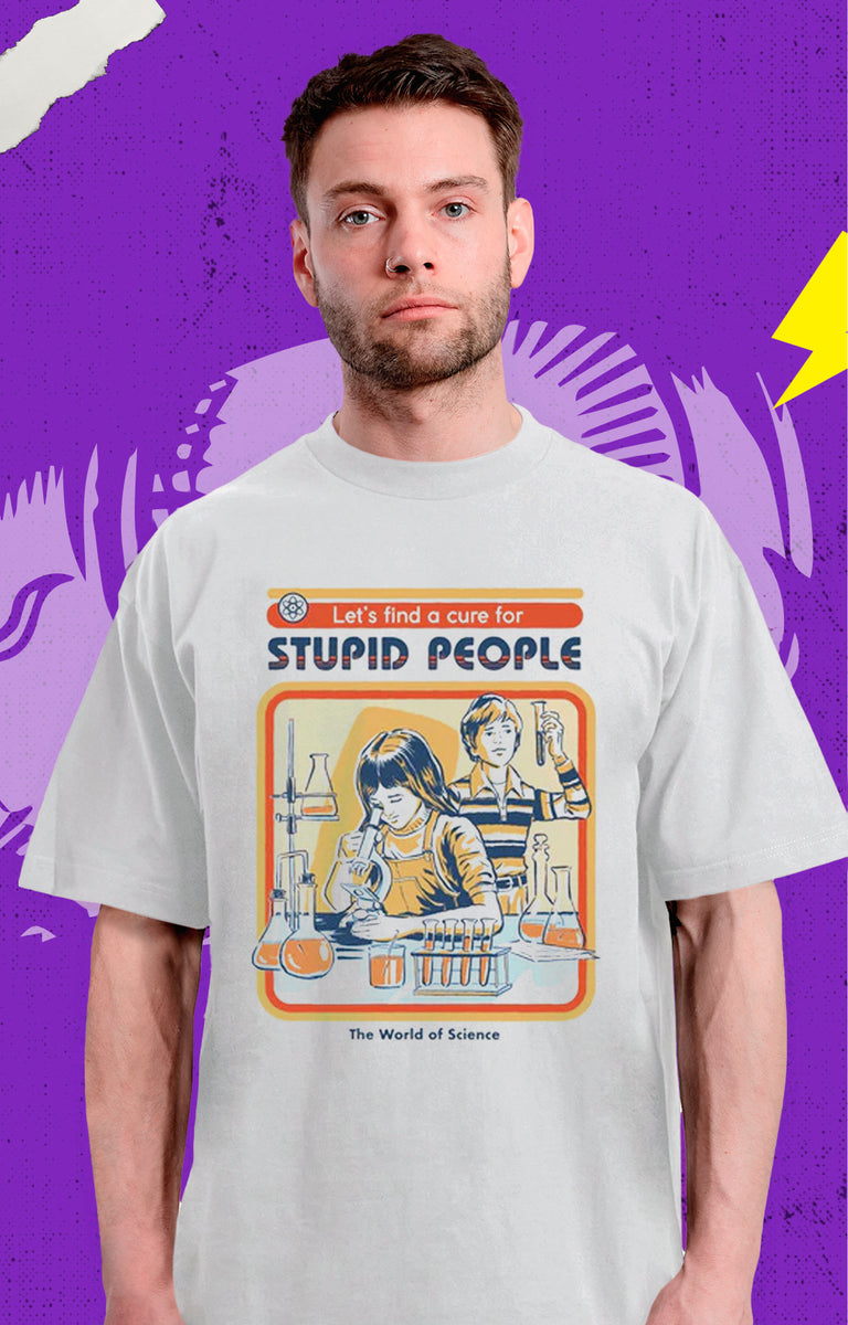 Vintage Evil Kids - Stupid People - Polera – Cyco Records